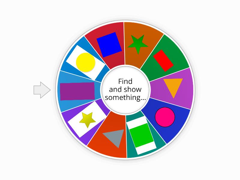 Wheel of Shapes - Spin the wheel