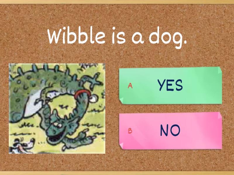 Unit 5 - My friend is a monster - quiz - Cuestionario