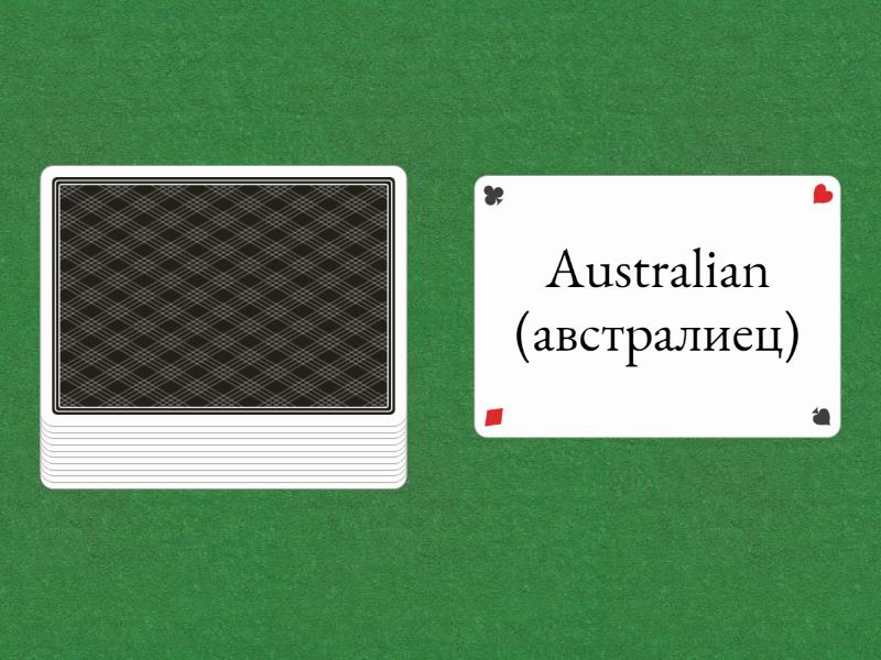 Spotlight 5 Module 2A - nationalities - Speaking cards