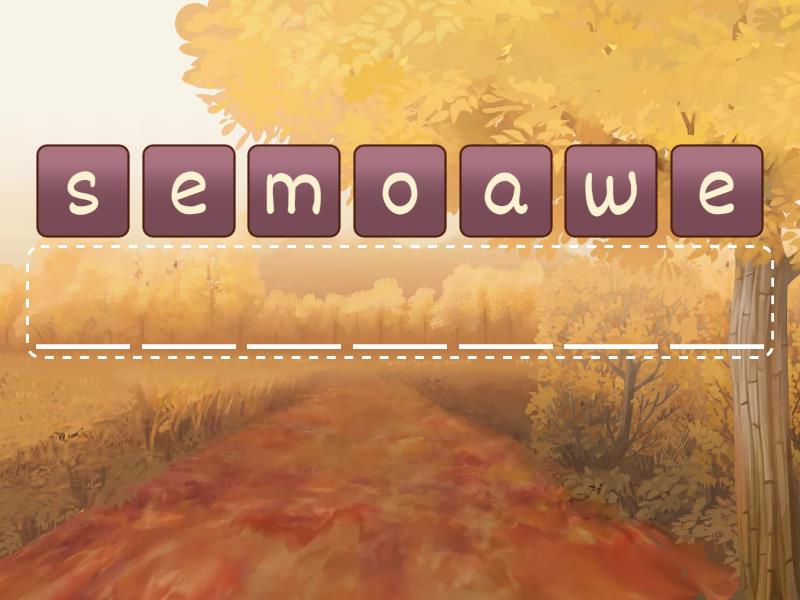 prepare A2 unit4 adjectives - Anagram