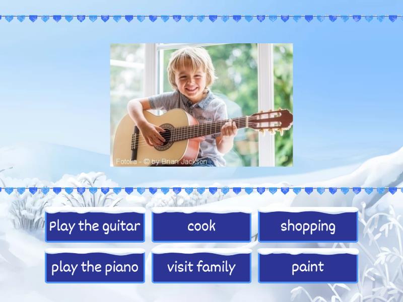 Flyers Word list unit 2 - Find the match