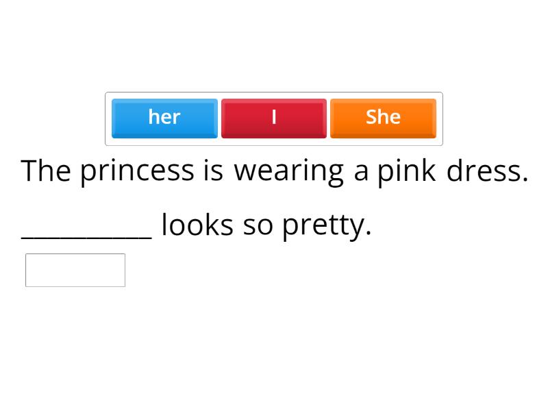 Choose the correct use of subjective pronouns.Drop it. - Completa la ...