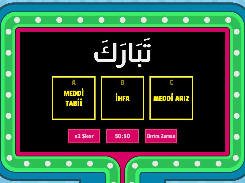 TECVİT - Gameshow quiz