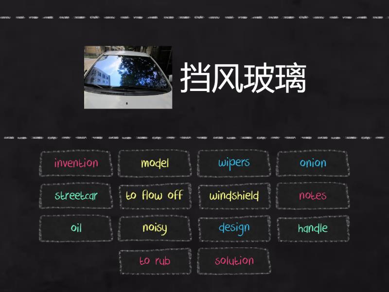 Advanced 1 Unit 5 - Mary Anderson's Great Invention Vocab - Find the match