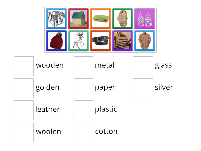 Materials - Match up