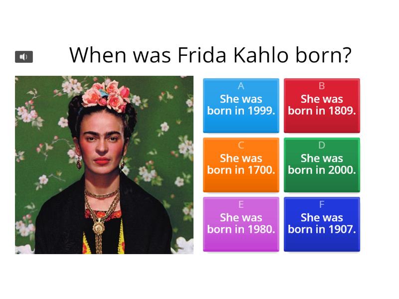 FRIDA KAHLO - Quiz