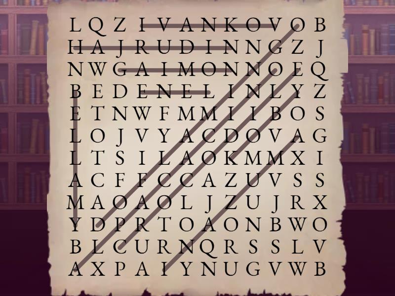 Caça Palavras Personagens De One Piece - Wordsearch