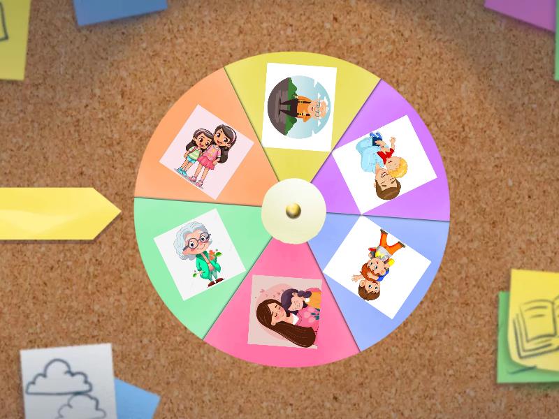 MEET THE FAMILY - Spin the wheel