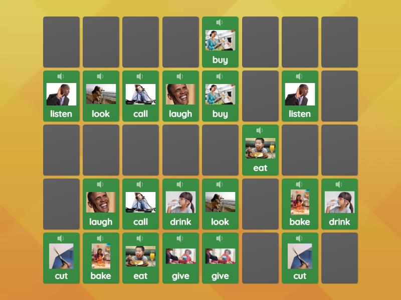 Actions - Matching pairs