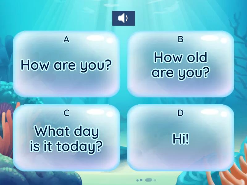 Greeting - Quiz