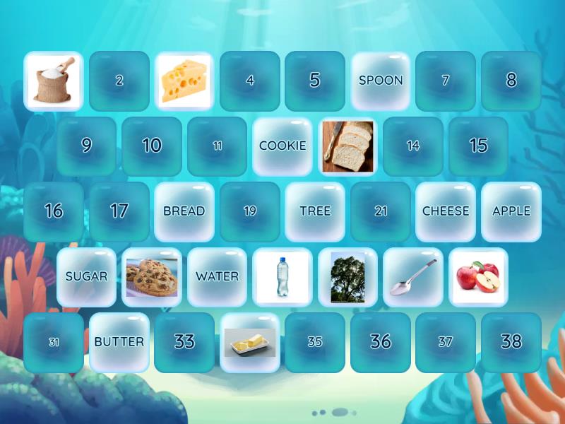 MEMORY GAME - COUNTABLE & UNCOUNTABLE NOUNS - Matching pairs