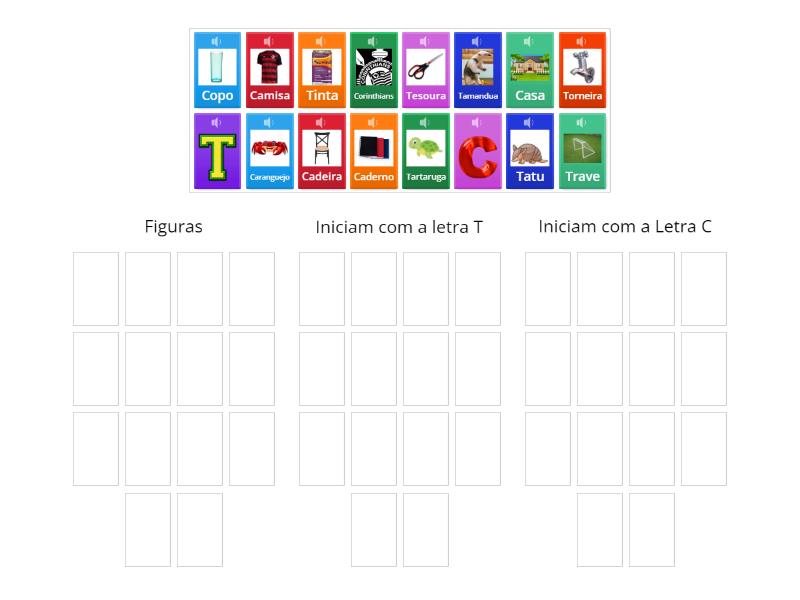Nomeie e separe por letra inicial - Group sort