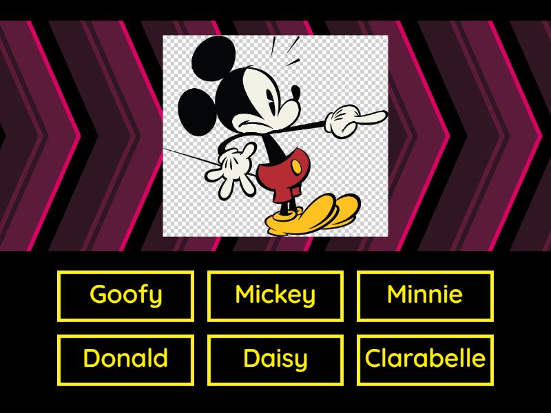 Major Mickey & Friends ! - Find the match