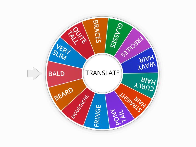 PHYSICAL APPEARANCE - Spin the wheel