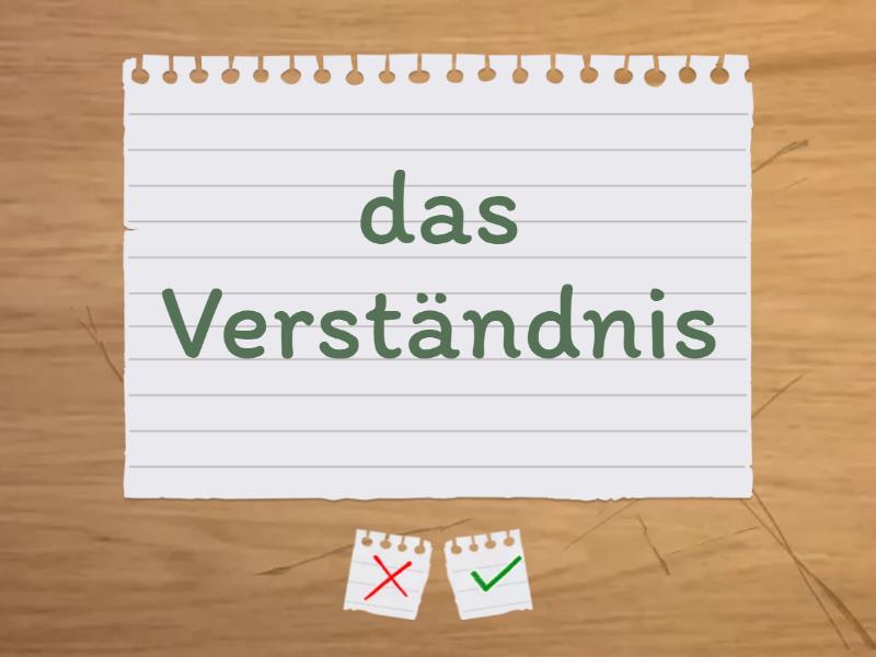 Feste Nomen-Verb-Verbindungen C1 - Flash cards