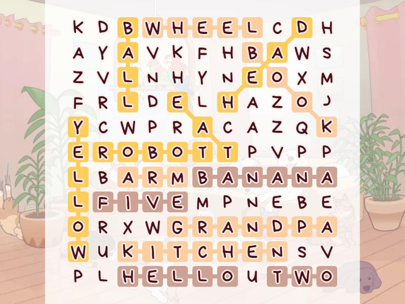 Kids 2 - Reader - Sopa de letras