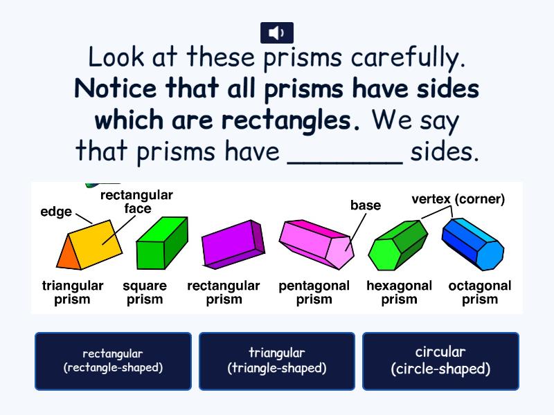 Pyramids and Prisms - Quiz