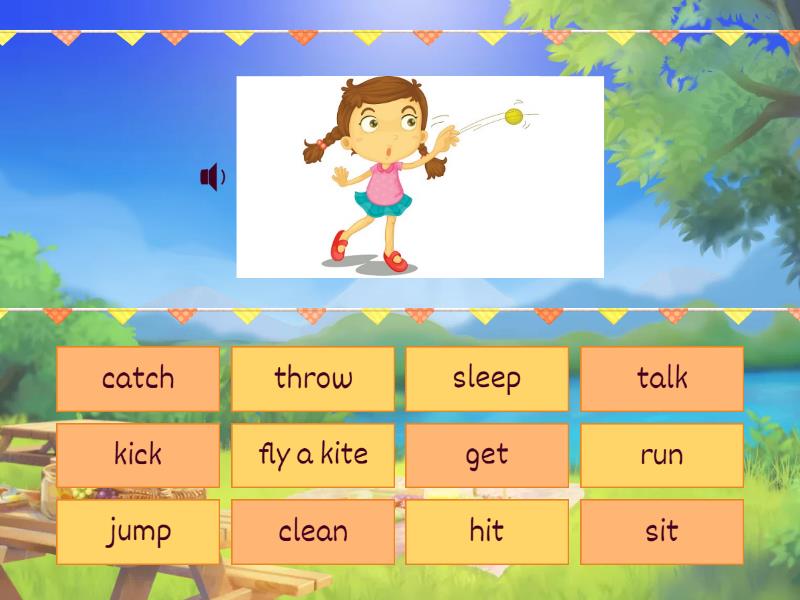 Kids Box 2 Unit 5 Family actions 1 - Find the match