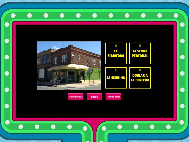 Lugares de mi barrio - - Concurso de preguntas