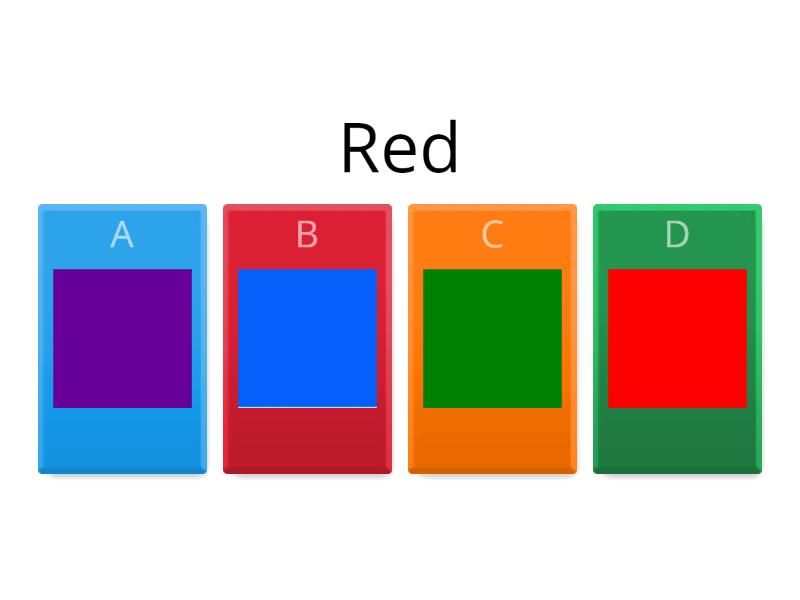 ff starter Colors - Quiz