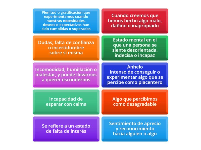 EMOCIONES - Flip tiles