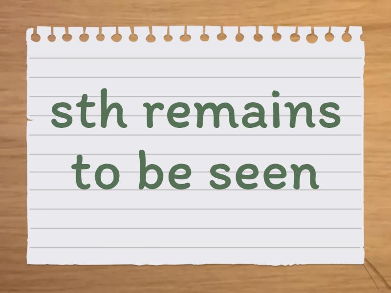voc expressing confidence/hesitation/being tricked - Flash cards