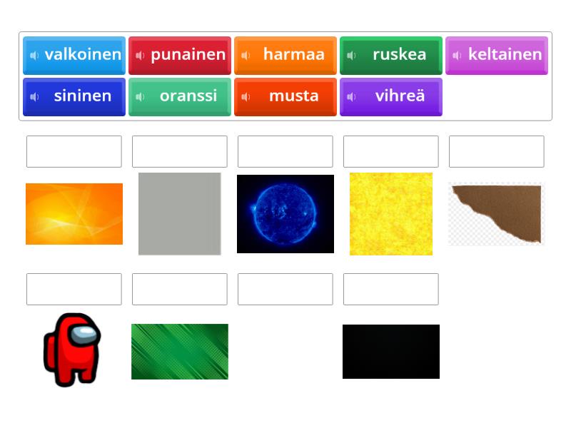 Finnish Colours - Match up