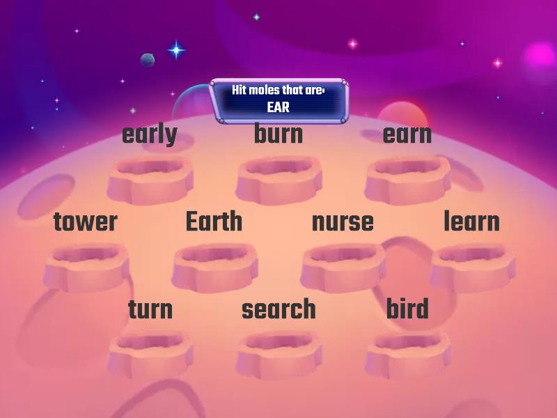 Learn Phonics: ear - Whack-a-mole