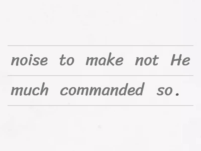 Reported Speech Statements Questions Commands Reordenar