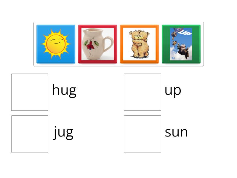 Oxford phonics 2 Unit 7 -u - Une las parejas