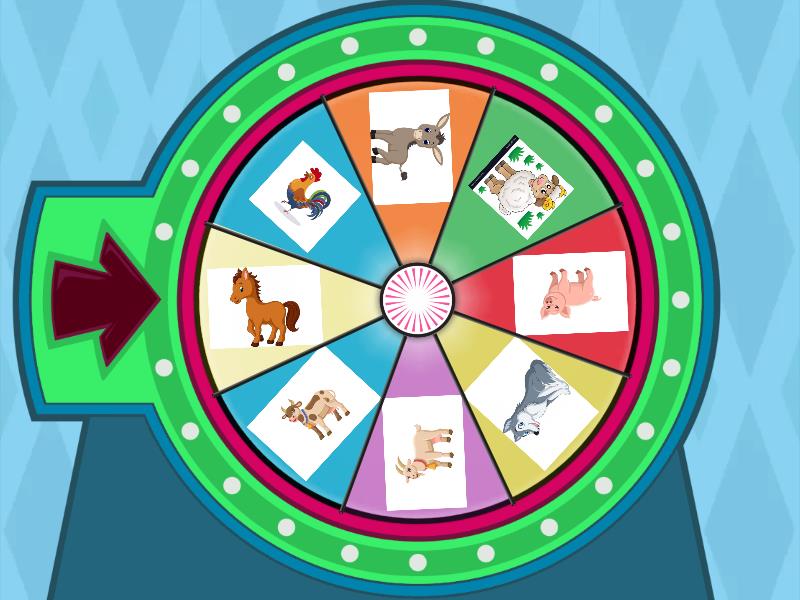 Animals - Spin the wheel