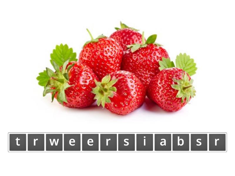 Fruits _ Unit 6 - Anagram