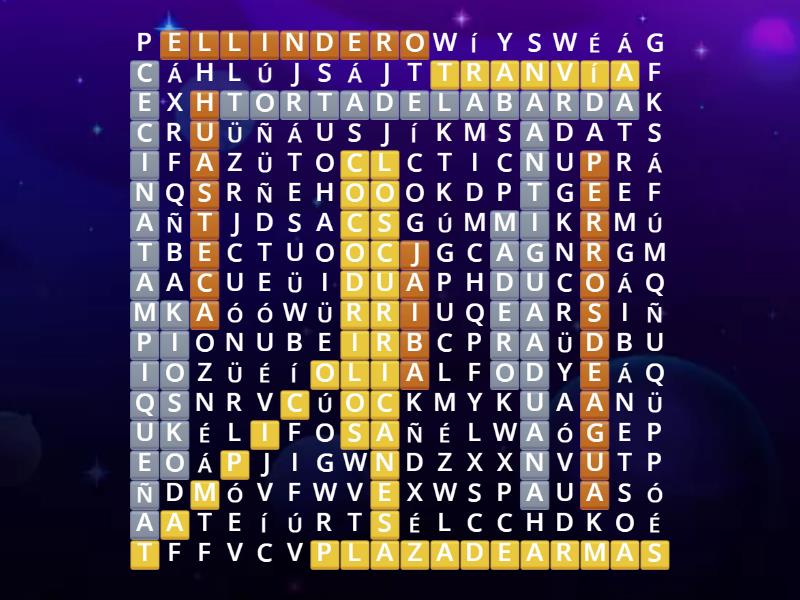 Tampico Project - Wordsearch