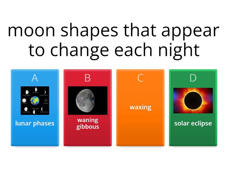 Explaining Moon Phases - Quiz