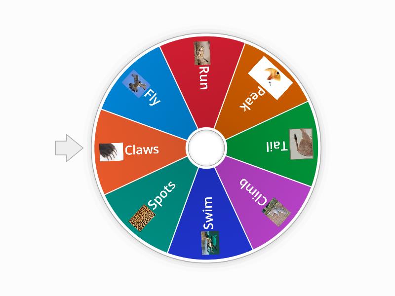 Animals - Spin the wheel
