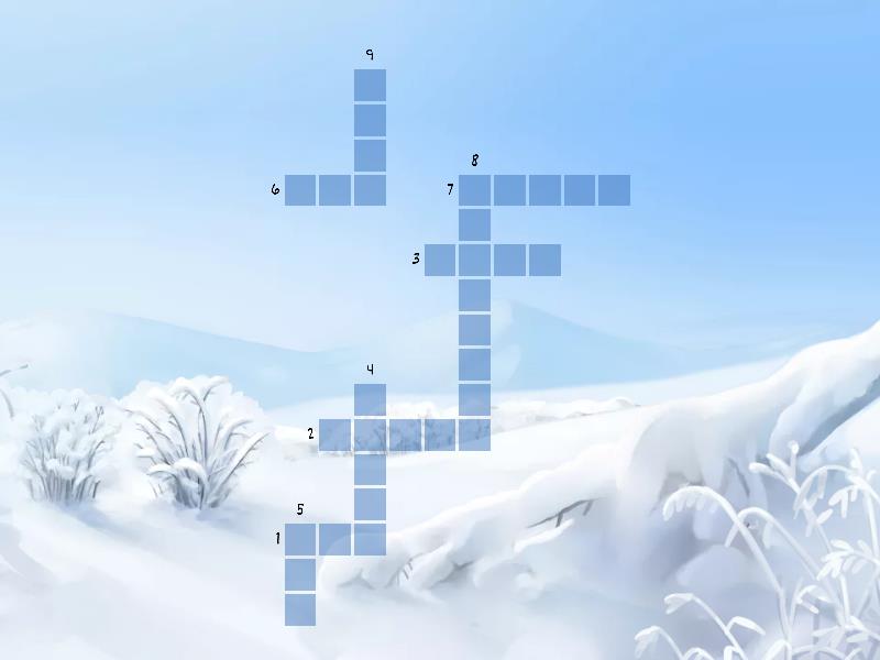 Unit 12 - Crossword