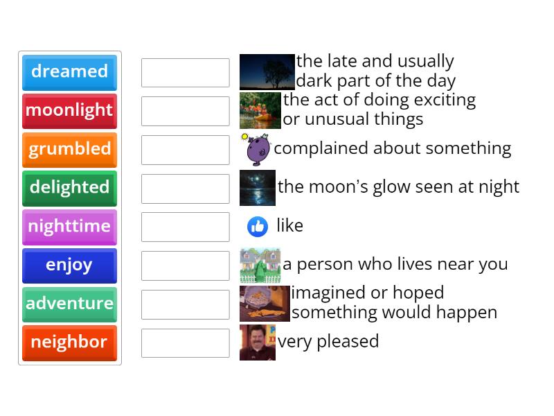 Wonders Unit 3 Week 3-4 - Match up