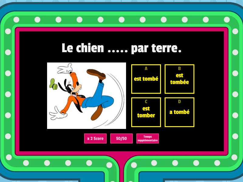 Observe, lis et choisis le verbe bien conjugué au passé composé - Quiz ...