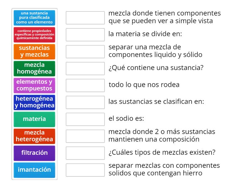 mezclas - Une las parejas