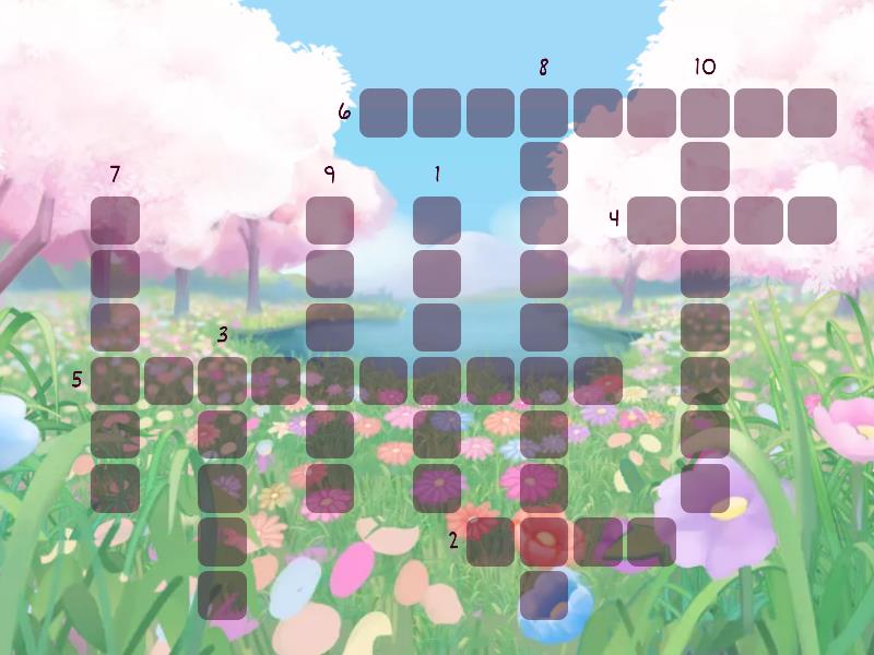 6 - VOCABULARY: SECTION 3 (VARIANTS 1-2) - Crossword