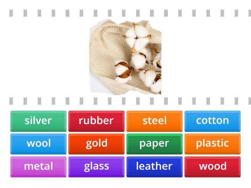 Materials - Find the match