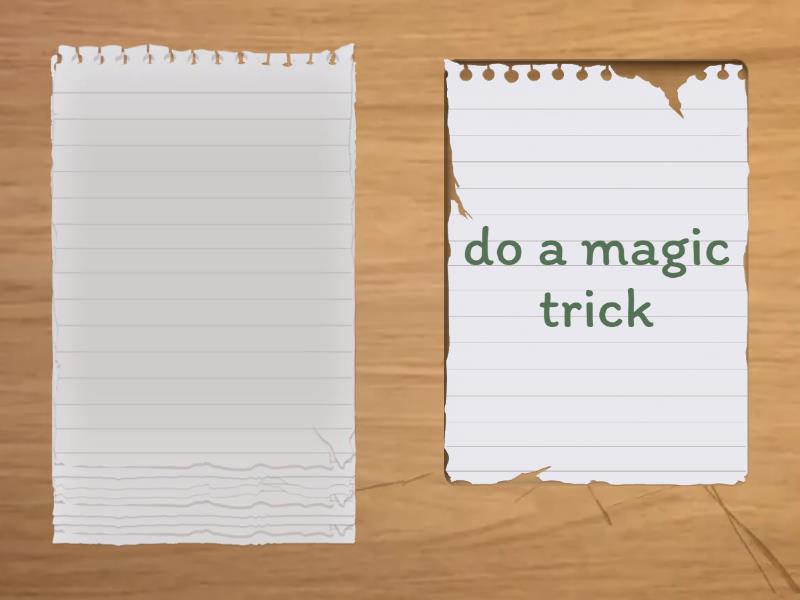 Unit 3: Things I can do - Lesson 2 - Cartas al azar