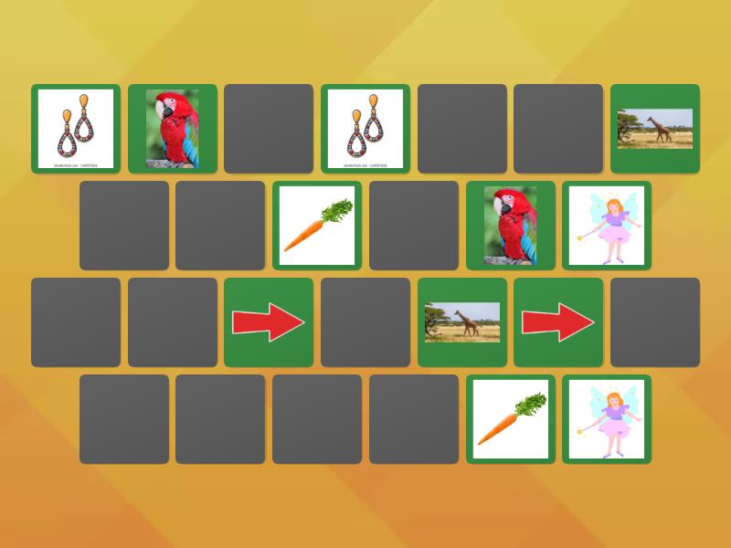 Matching r word medial - Matching pairs
