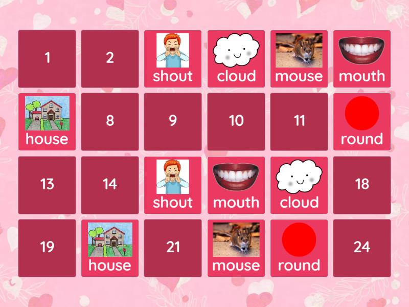 OW and OU Matching Cards - Matching pairs