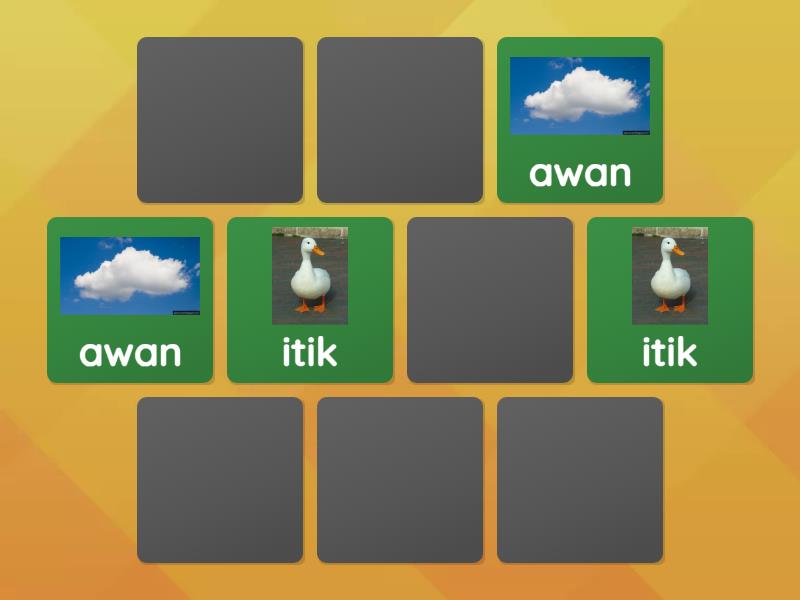 KUIZ V KVK - Matching pairs