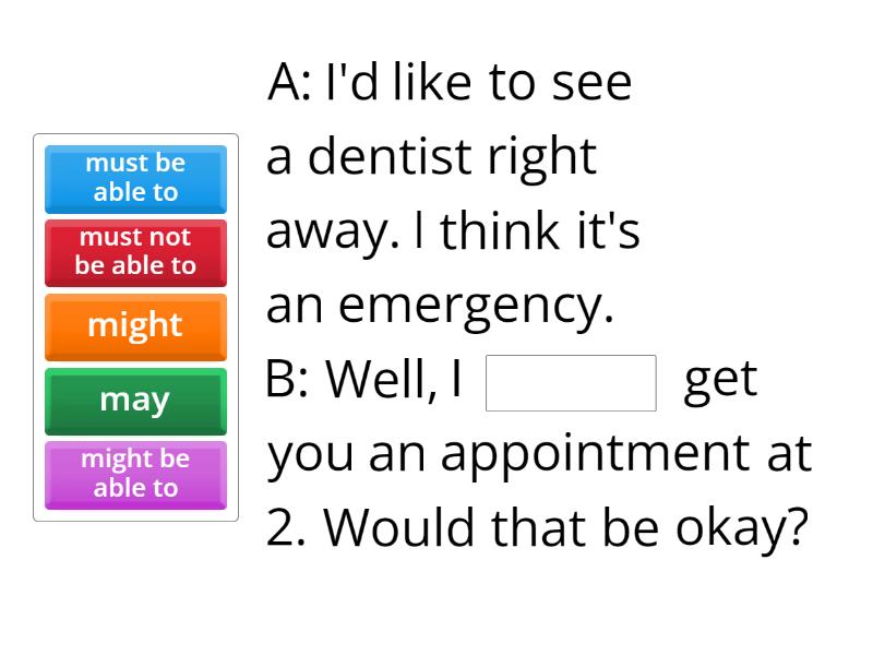 B1.5 | Modals - Part II | - Missing word