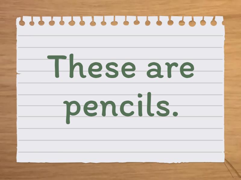 Demonstrative Pronouns (Itu dan Ini) - Flash cards