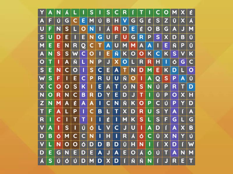 Identificar noticias falsas - Sopa de letras