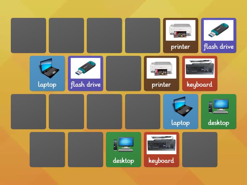Computer technology - Matching pairs