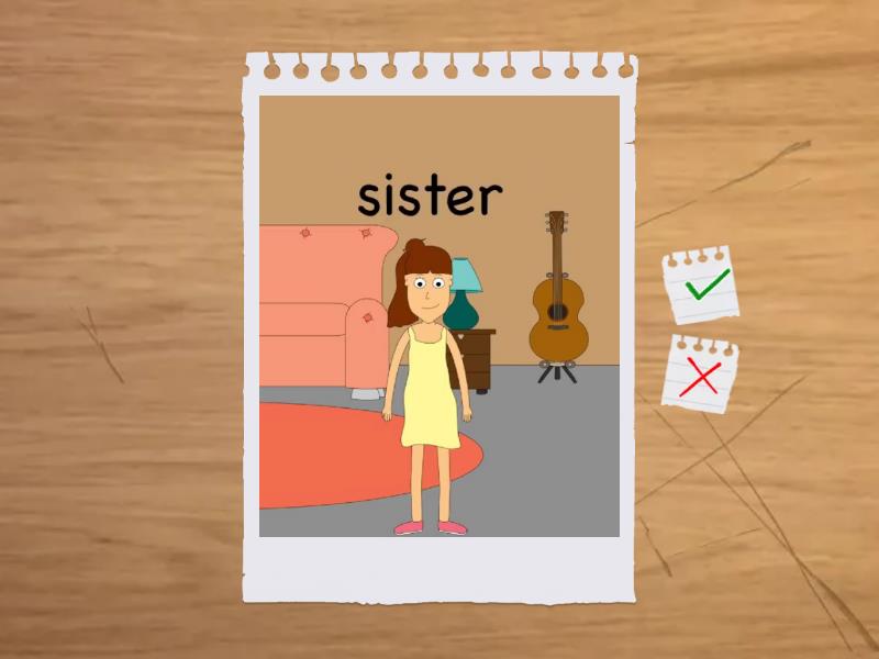 My family - Flash cards